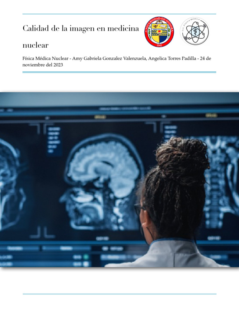Calidad de La Imagen en Medicina Nuclear - Trabajo Final | PDF ...
