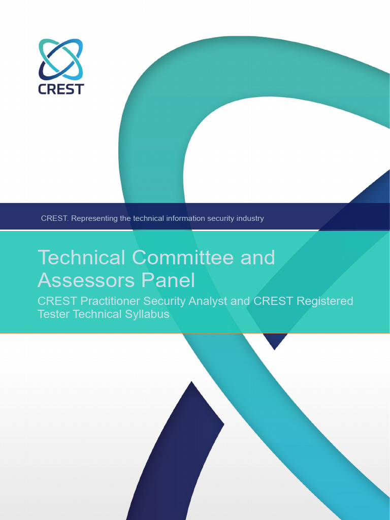 CREST CRT CPSA Technical Syllabus | PDF | World Wide Web | Internet & Web