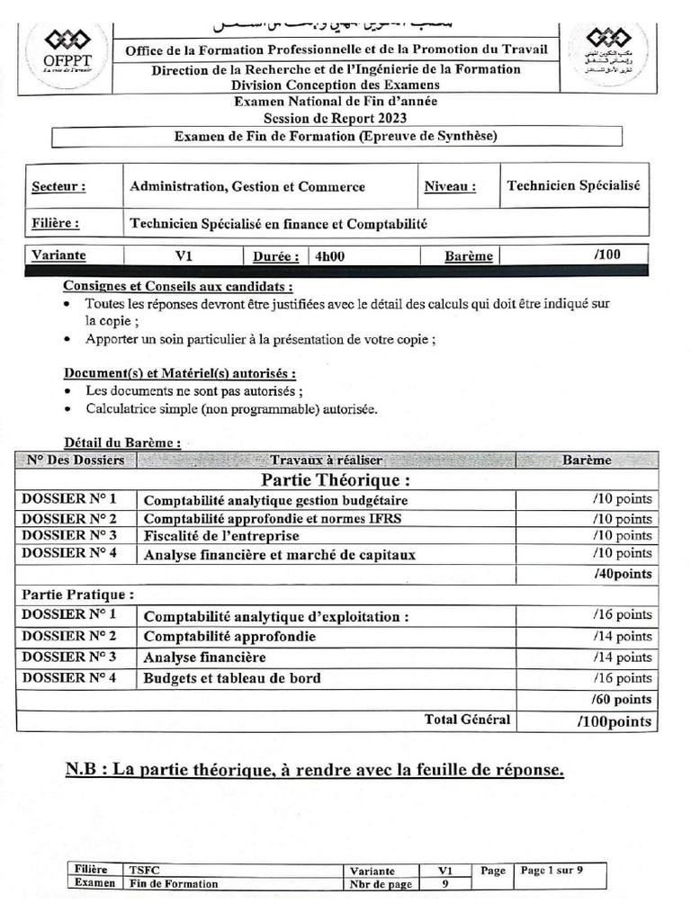 Eff TSFC 2023 v1 | PDF