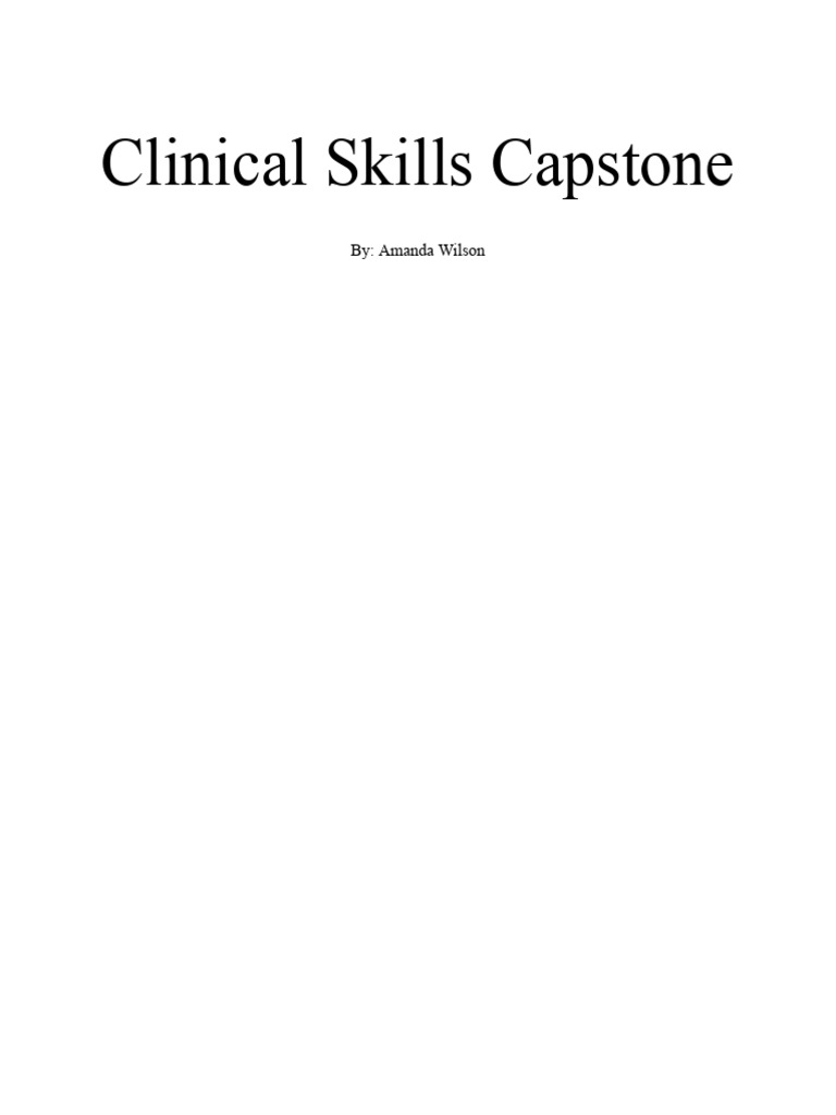Capstone Clinical Case Study 2023 | PDF | Psychotherapy | Cognitive ...