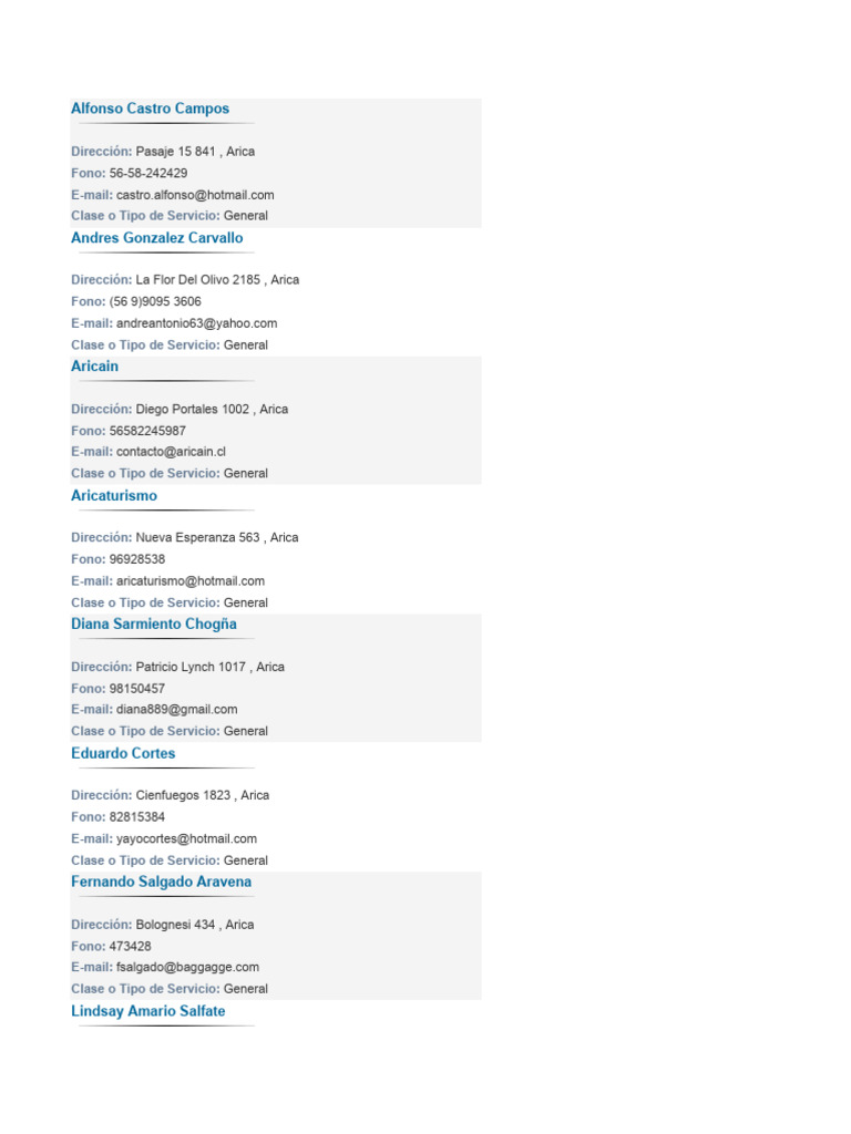 BBDD Entretenimiento | PDF | Chile