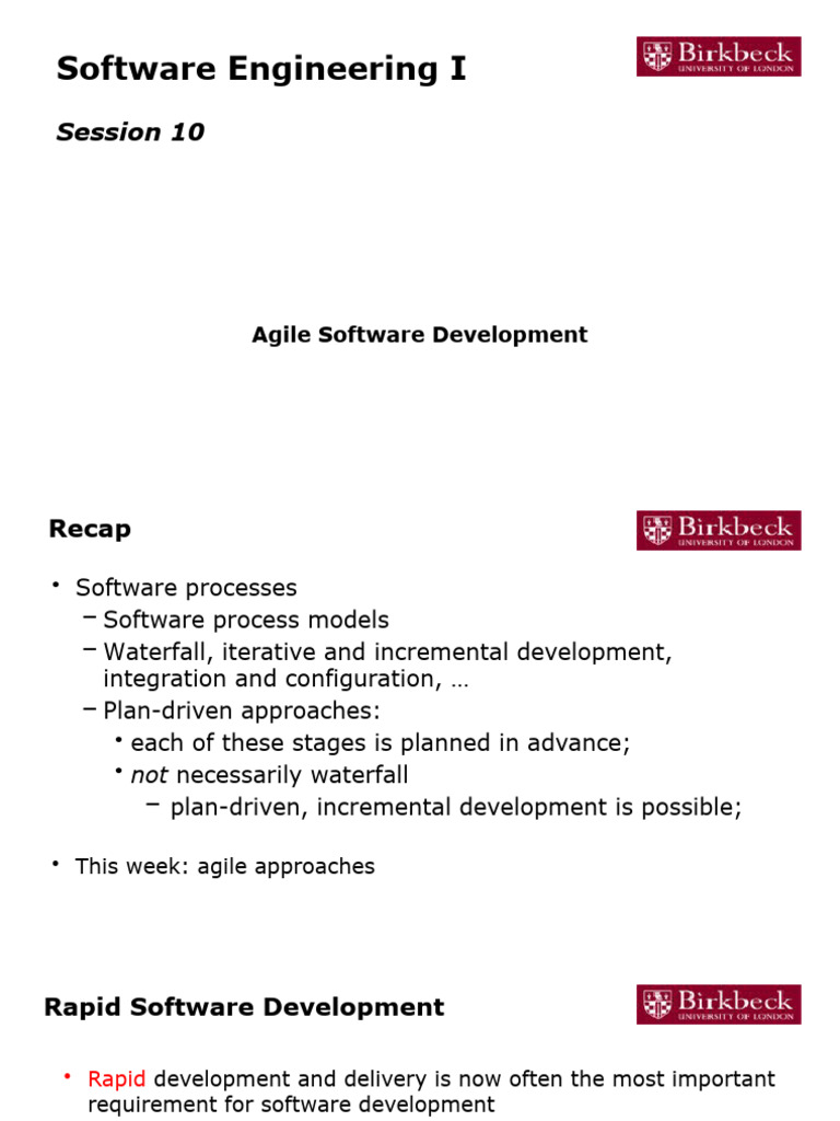 SE1 Agile-2 | PDF | Agile Software Development | Test Driven Development