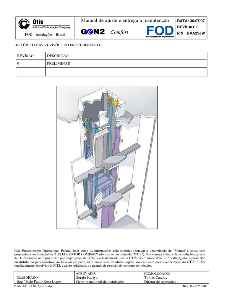 Procedimento de Ajuste Gen2 Comfort | PDF | Eletricidade | Engenharia Elétrica