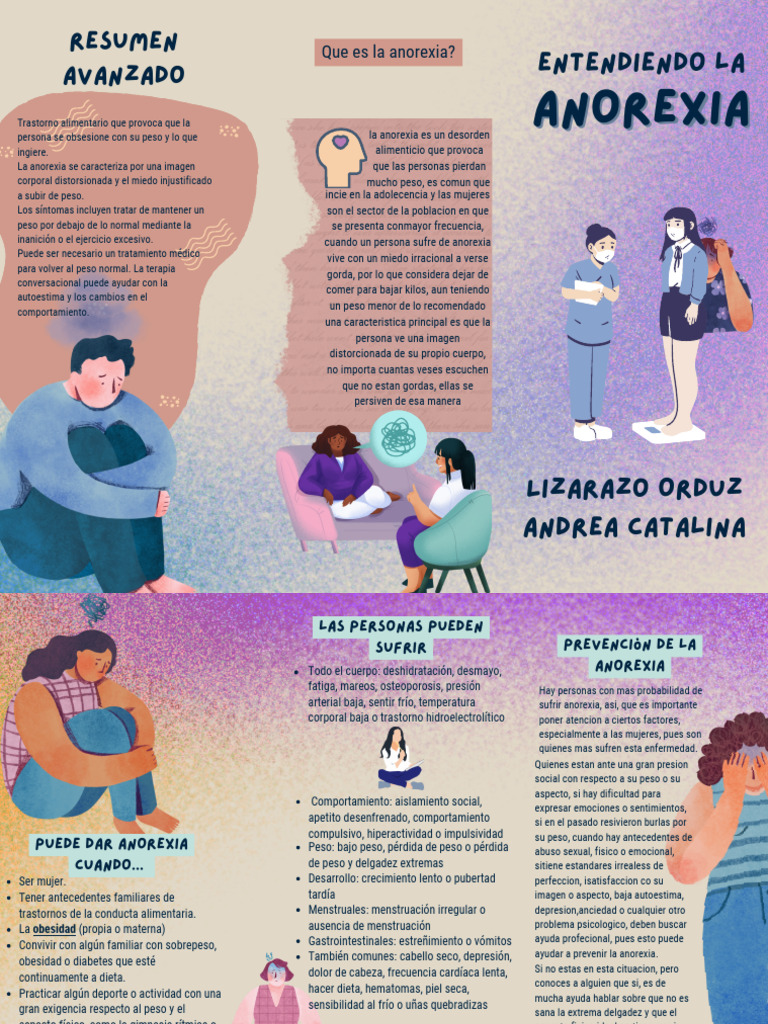 Anorexia: Síntomas y Prevención | PDF | Anorexia nerviosa | Desorden ...