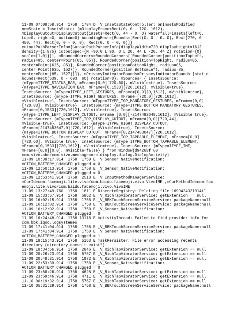 Log | PDF | Operating System Technology | System Software