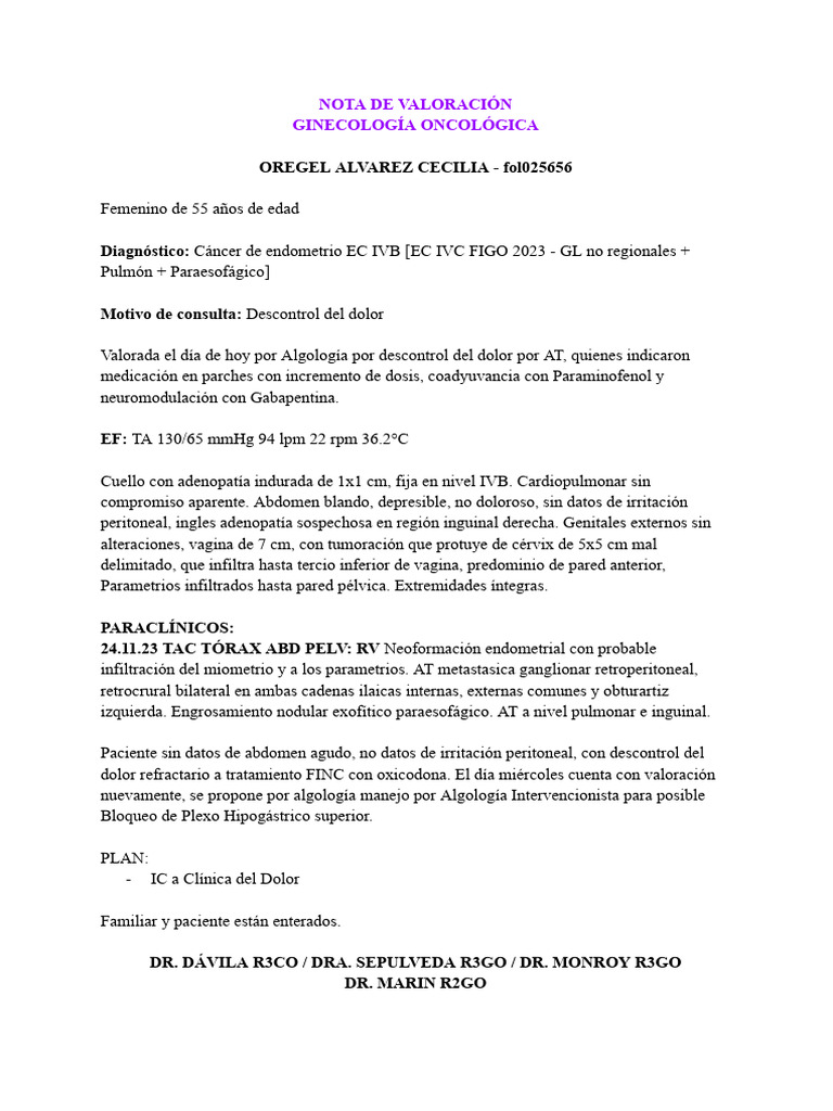 Oregel Alvarez Cecilia - Fol025656 | PDF | Ciencia y matemáticas