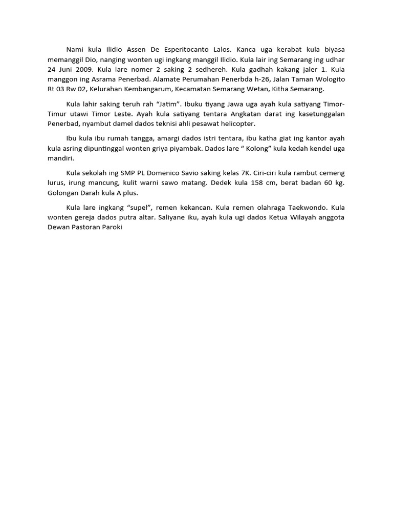 Bjawa Dio | PDF | Puisi