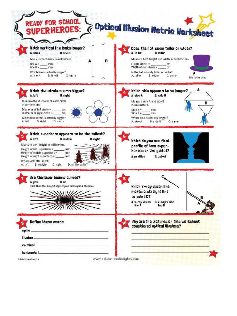 Optical Illusion | PDF