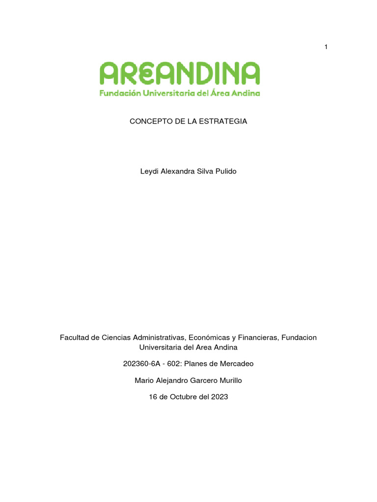 Eje1 - Planes de Mercadeo | PDF | Marketing | Business