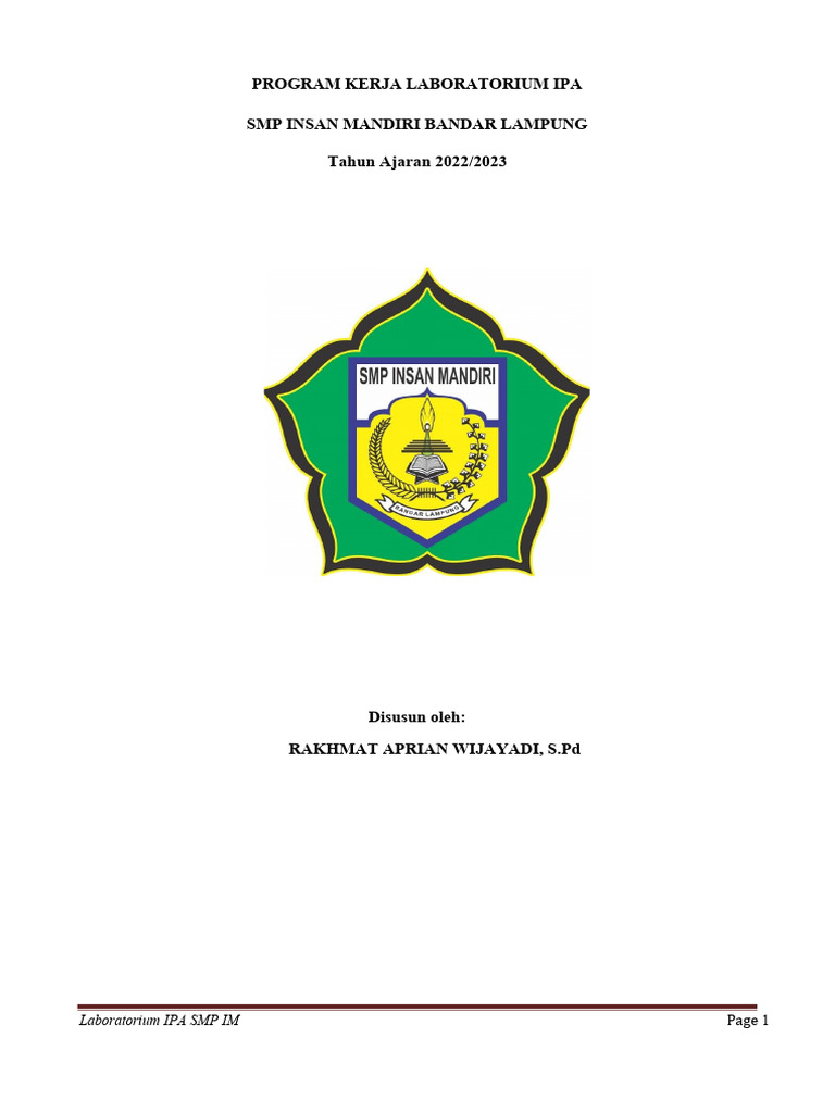 Proker Lab Ipa 2020 | PDF