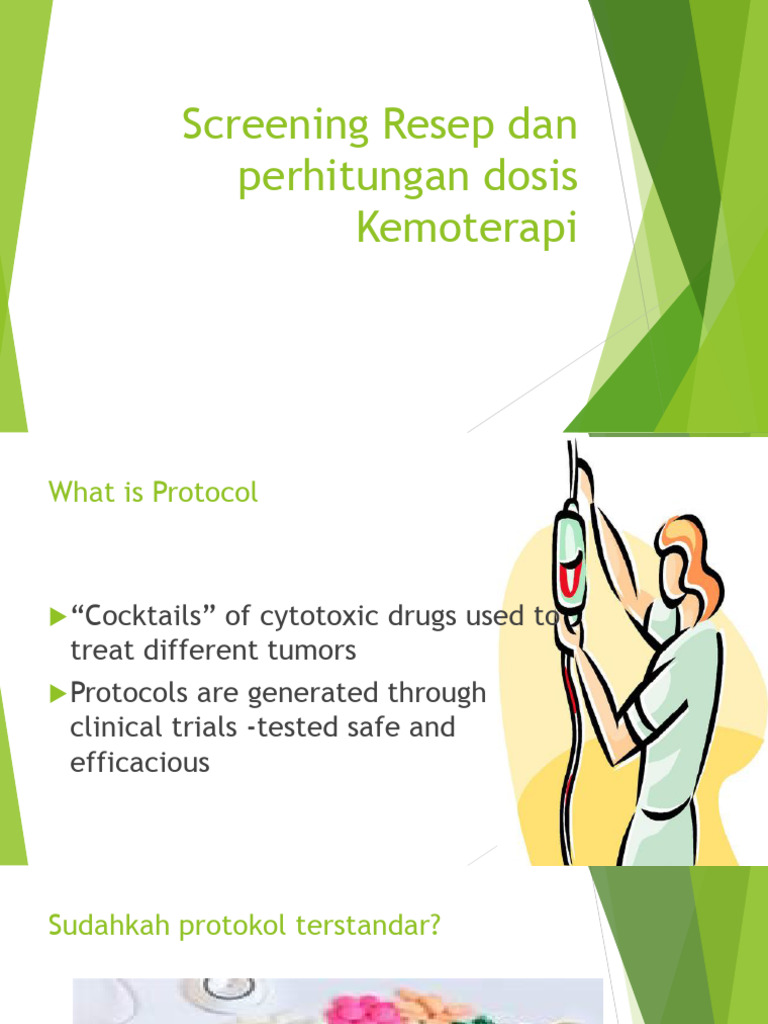 Retno - Screening Resep Dan Perhitungan Regimen Kemoterapi | PDF