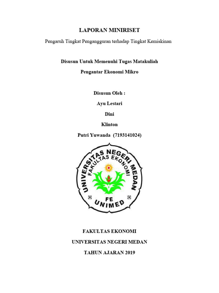 Laporan Miniriset | PDF