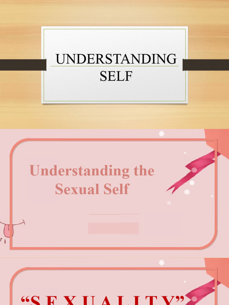 Understanding Self Sex Self Pdf Sexual Orientation Heterosexuality