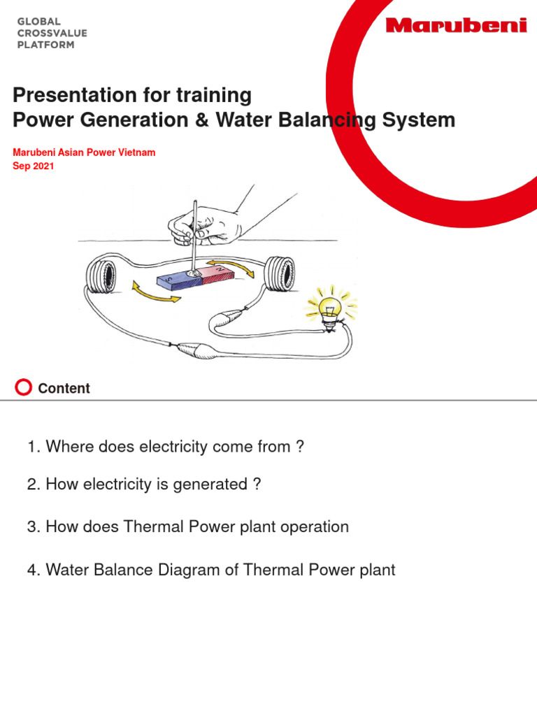 Power Generation & Water Balancing System | PDF | Electricity ...