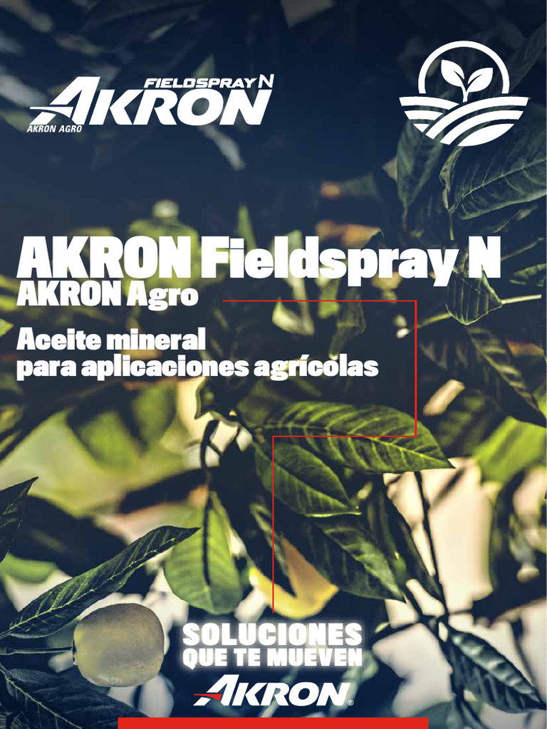 Aceite Akron - FT | PDF | Pesticida | Agricultura