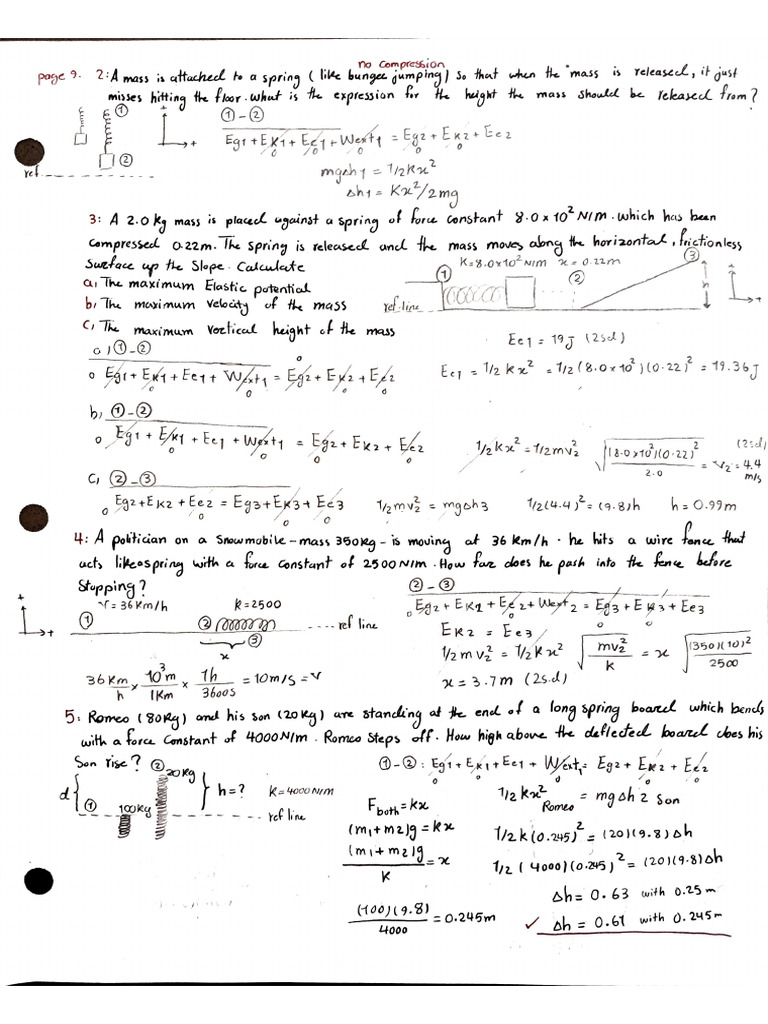 Conservation of Energy Part 2 | PDF
