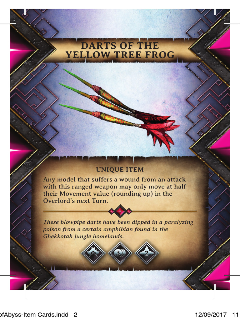Eye of Abyss Item Cards | PDF
