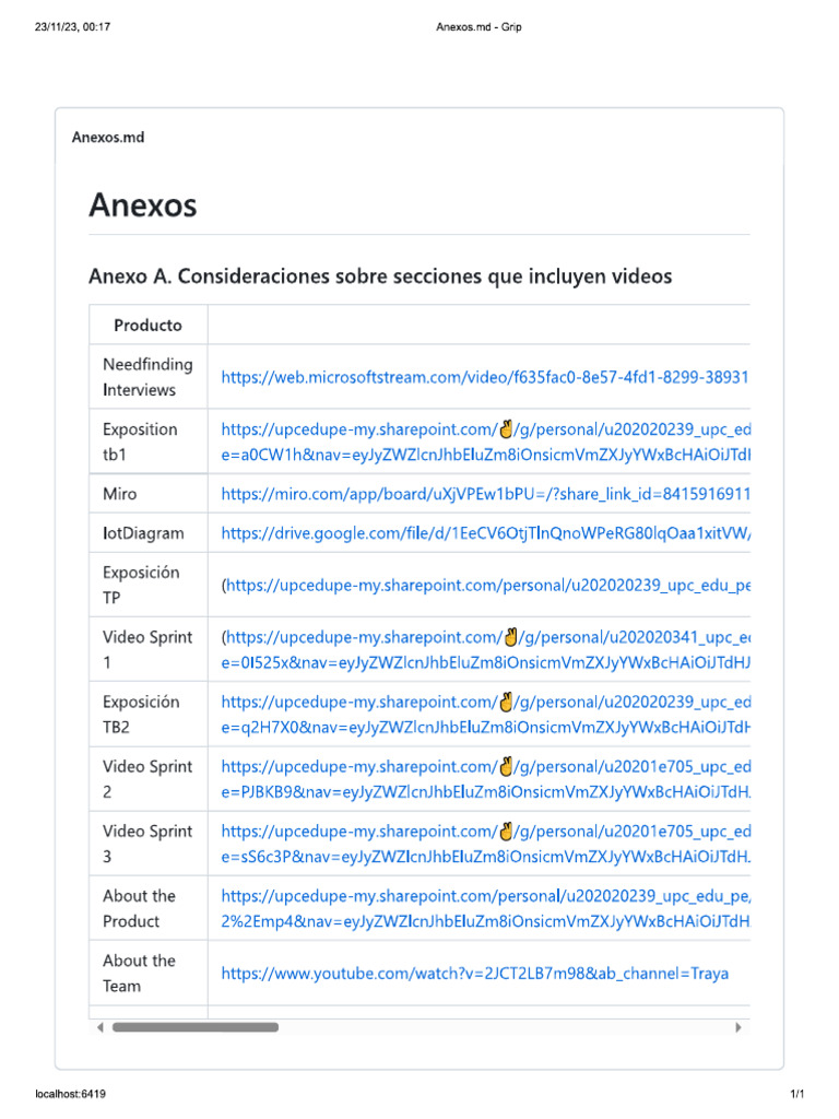 Anexos | PDF