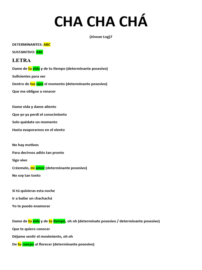 Cha Cha Chá 2 | PDF
