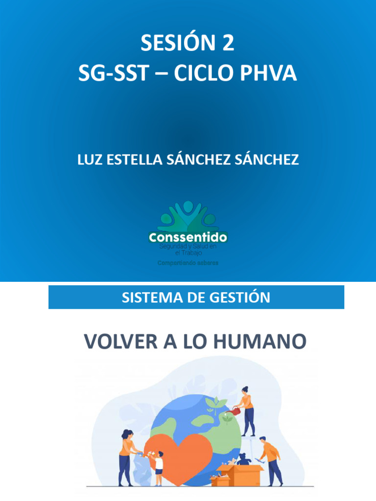 SG SST Ciclo PHVA GENERALIDADES | PDF | Business