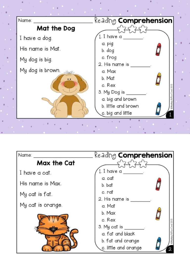 Reading Compre 1 Exhibit | PDF