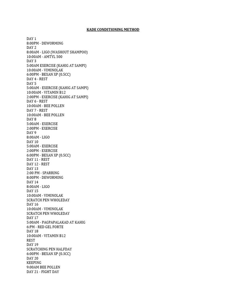 Conditioning Method | PDF | Science & Mathematics