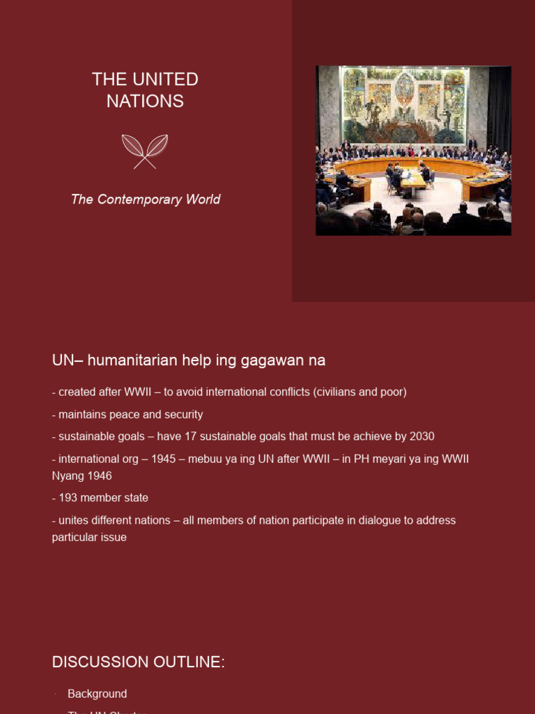 Lesson 7 | PDF | United Nations | International Relations