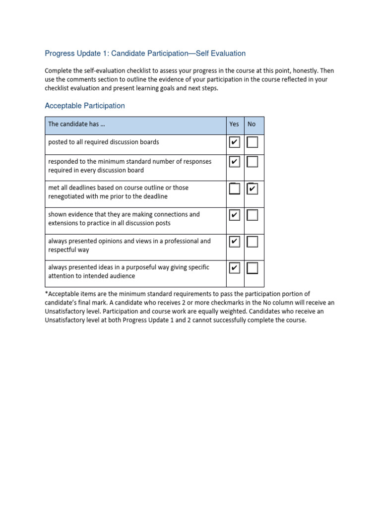 Niwinski, Conor - Progress Update 1 | PDF | Cognitive Science | Behavior Modification