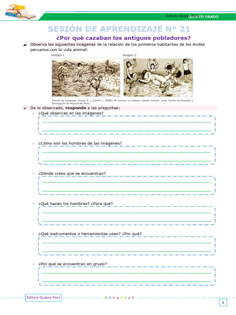 Anexo de Sesiones de Aprendizaje - EDA VII Semana 3 - Editora Quipus Perú | PDF | Contaminación ...