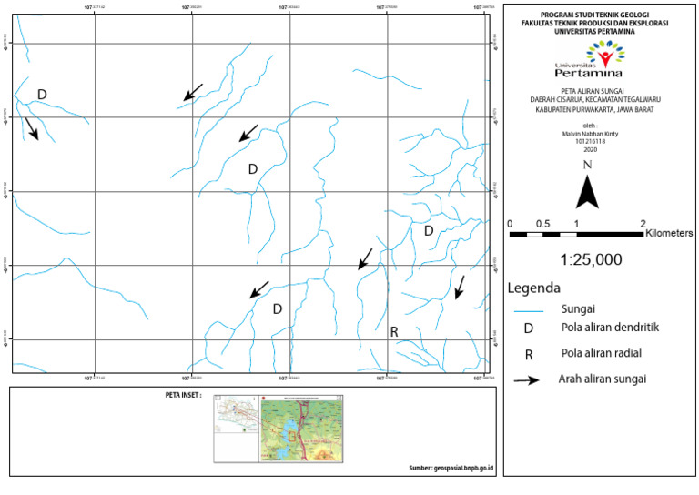 Peta Aliran Sungai | PDF