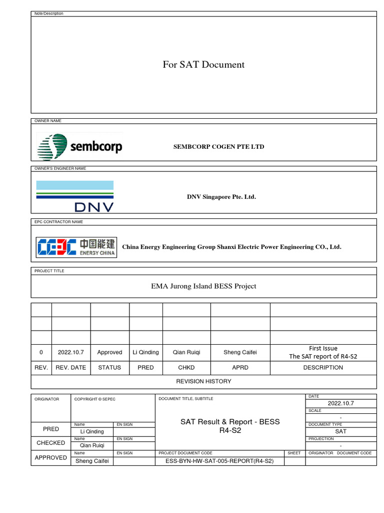 Ess-Byn-Hw-Sat-005-Report (R4-S2) - 7 Oct 22 | PDF | Power Supply | Switch
