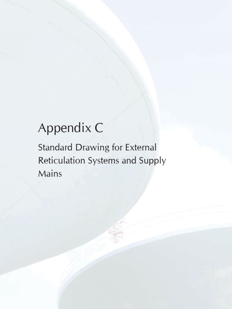 SPAN Part Z - Appendix C - Standard Drawing | PDF