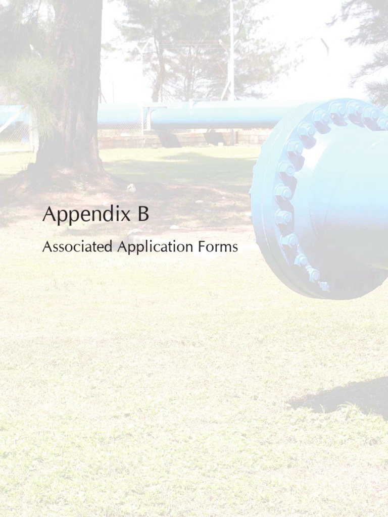 SPAN Part Z - Appendix B - Associated Application Forms | PDF