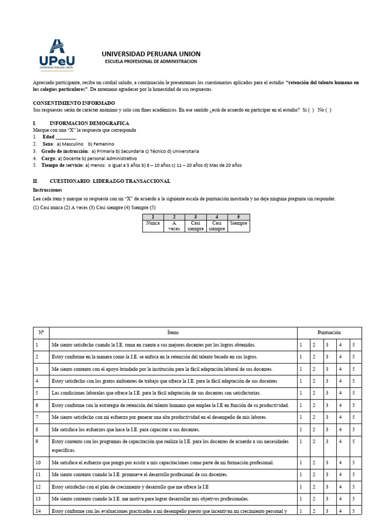 Plantilla para Encuestar | PDF | Desarrollo profesional