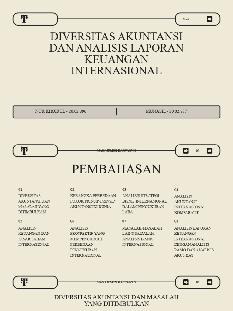 Diversitas Akuntansi Dan Analisis Laporan Keuangan Internasional | PDF