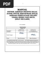 Kriteria Sistem Jaminan Produk Halal (SJPH) | PDF