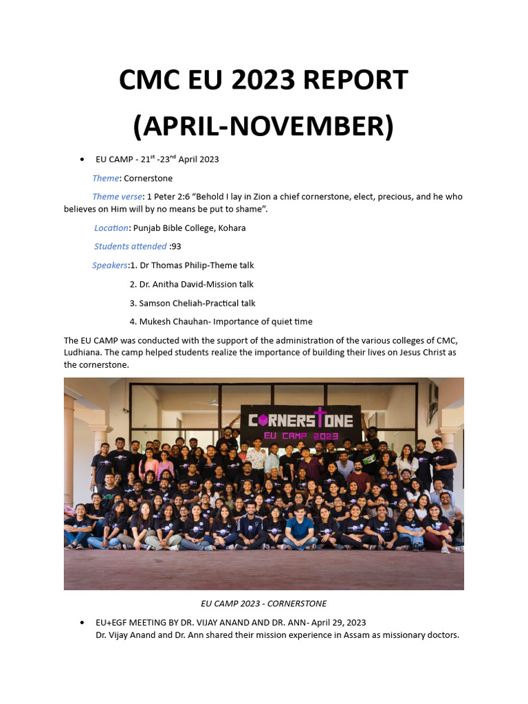 CMC Eu Report | PDF | Prayer | Abrahamic Religions