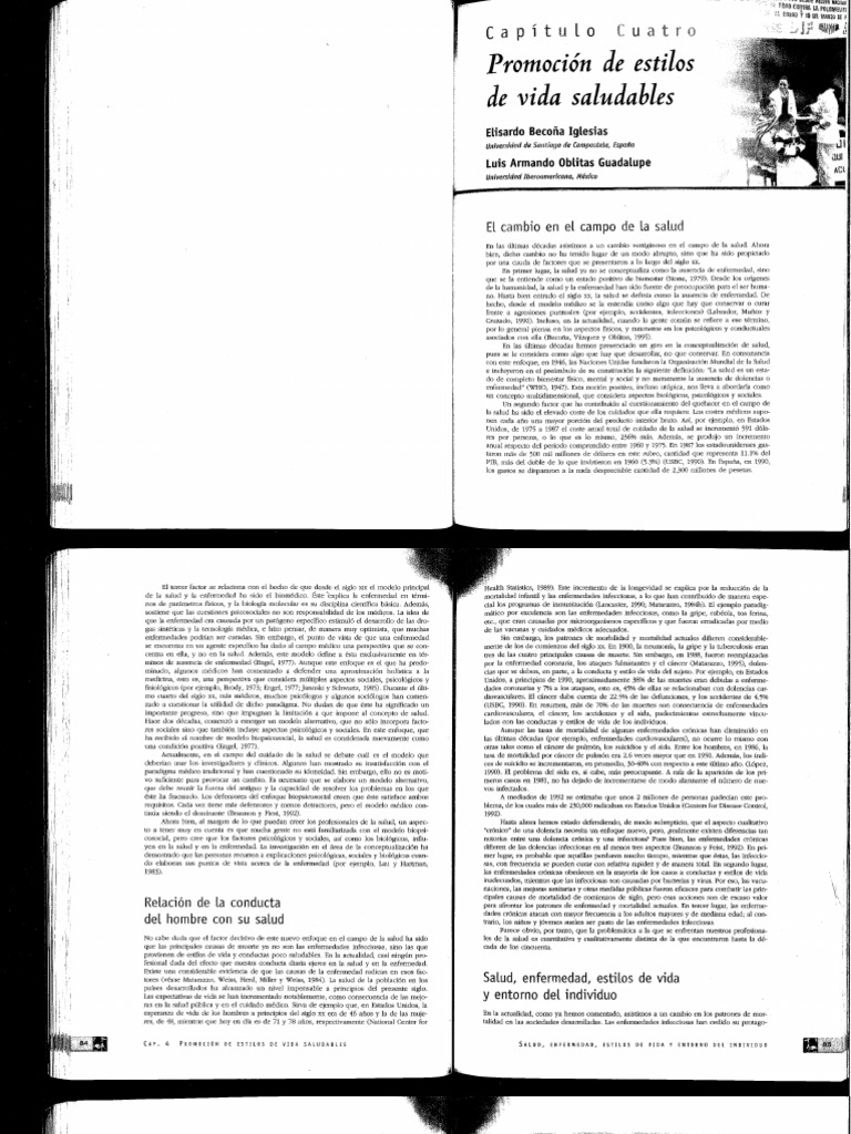 3.3. Promoci N de Estilos de Vida Saludables | PDF