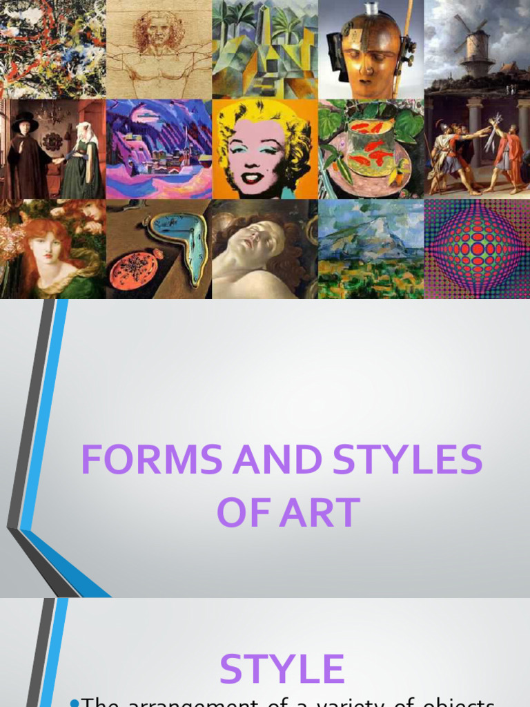 Forms and Styles of Art | PDF | Paintings | Realism (Arts)
