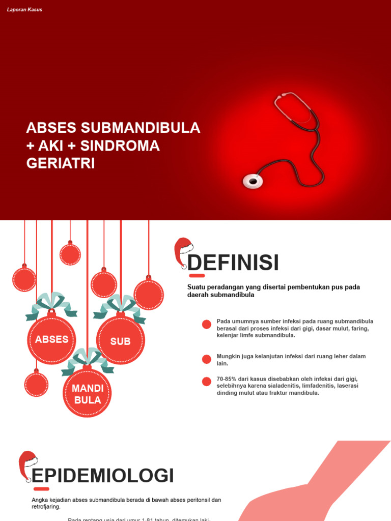 Abses Mandibula | PDF