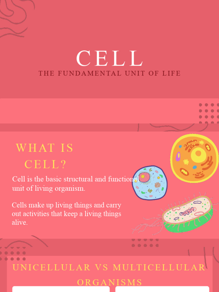 CELL | PDF | Cell (Biology) | Organisms