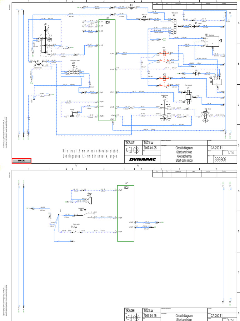 Ca250 Electrical Circuit Diagram | PDF