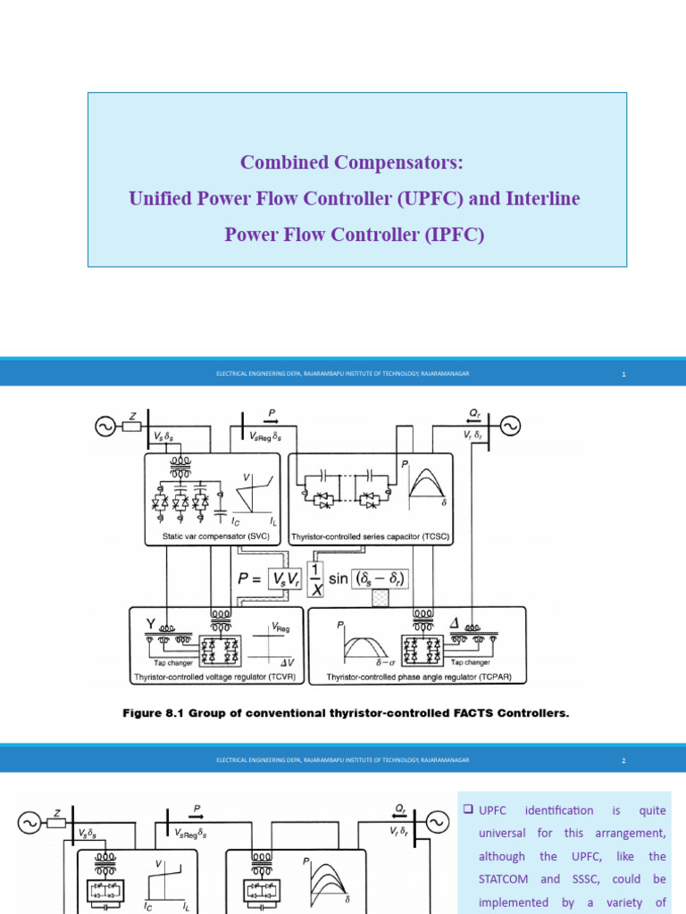 Advanced Power Flow Controllers | PDF | Ac Power | Electric Power ...