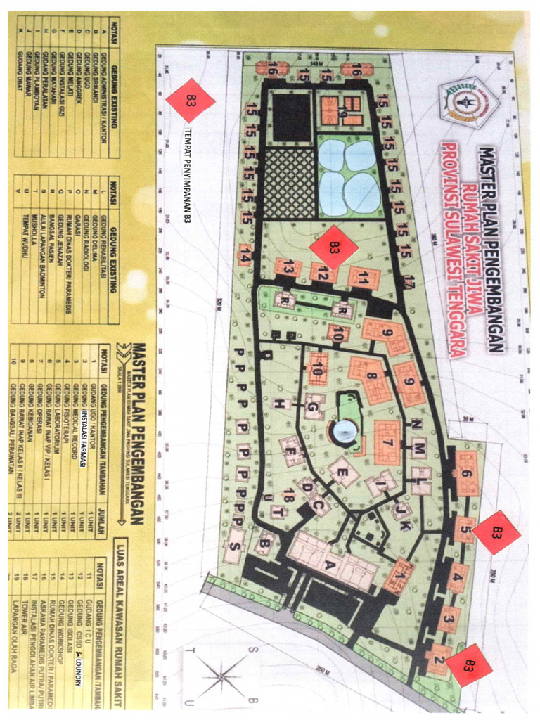 Denah RSJ Untuk B3 | PDF