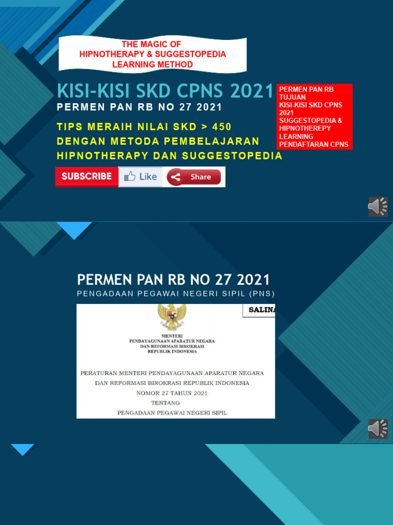 Kisi-Kisi SKD Sekolah Kedinasan 2022 | PDF | Pengembangan Diri