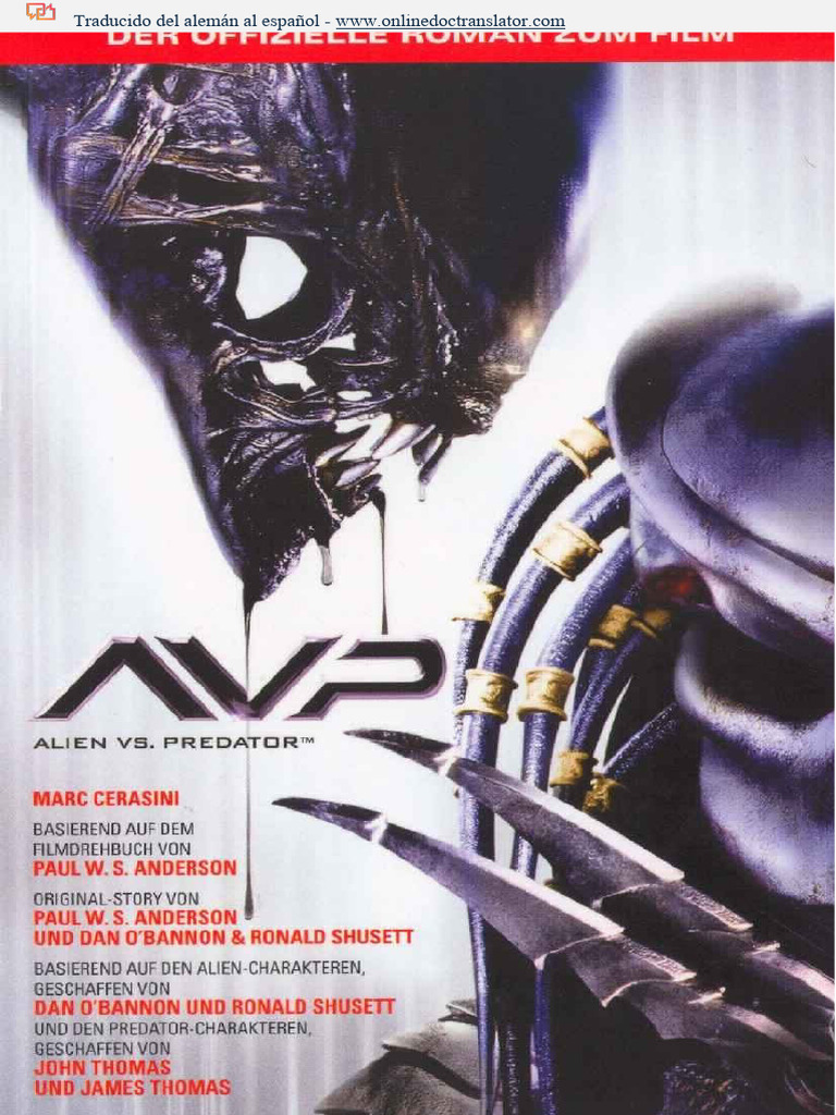 Alien vs. Predator (Cerasini, Marc) (Z-Lib - Org) - 122021.de - Es ...