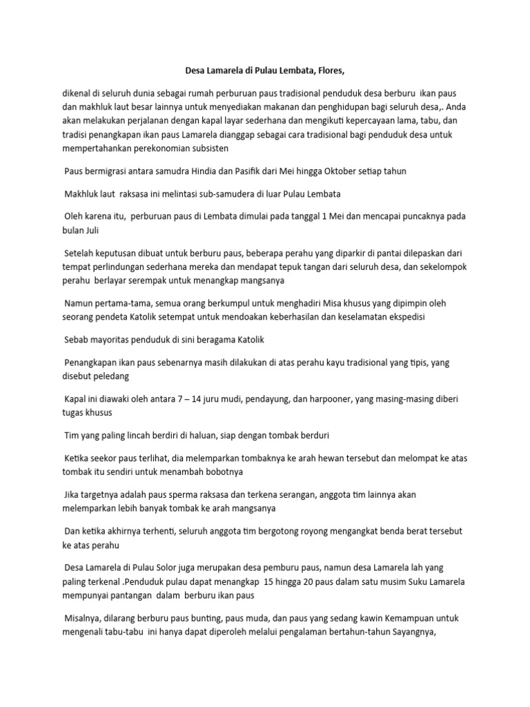 Buru Paus | PDF | Ilmu Sosial | Perjalanan