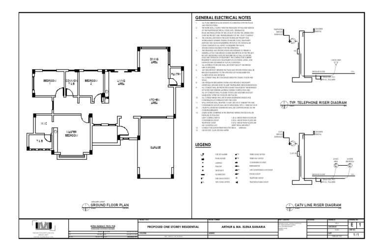 Auxillary Layout For 2 Storey Residential Building | Download Free PDF ...