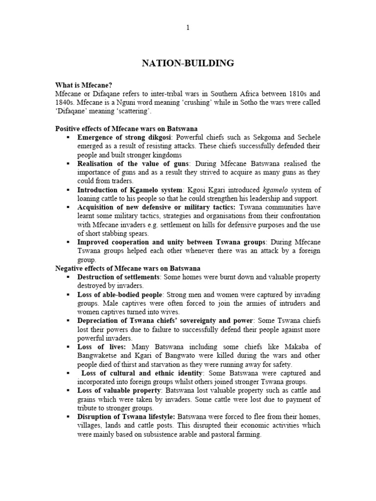 Nation-Building-Abridged Version | PDF