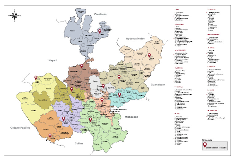 Mapa Distritos | PDF